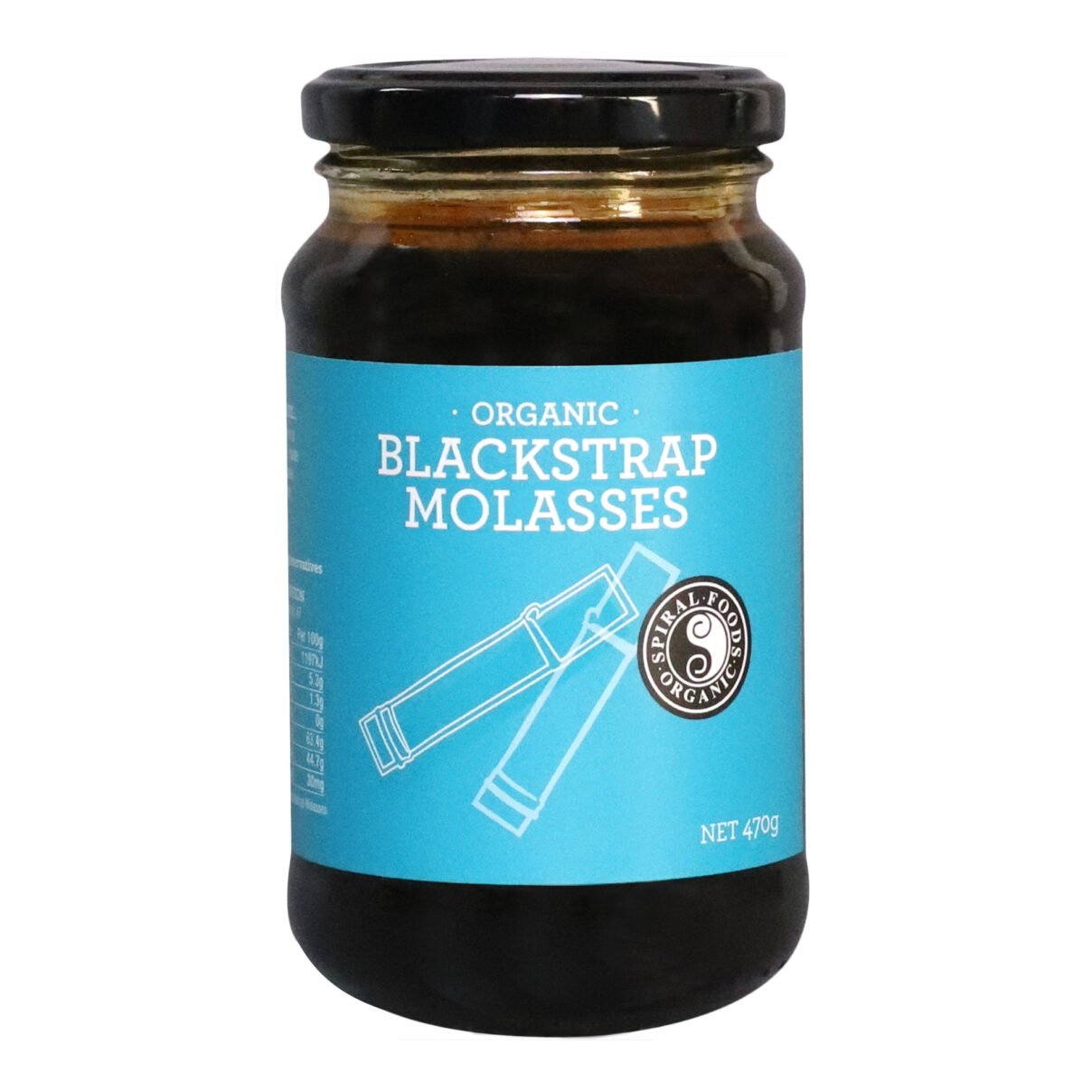 Organic Blackstrap Molasses - Spiral Foods