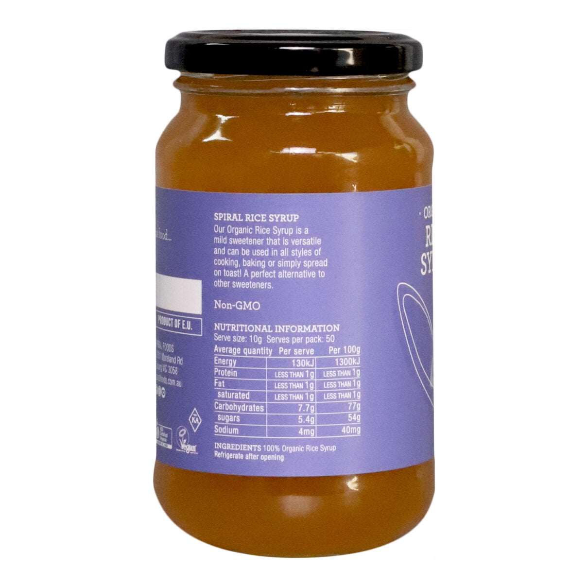 Organic Rice Syrup in Australia – Spiral Foods
