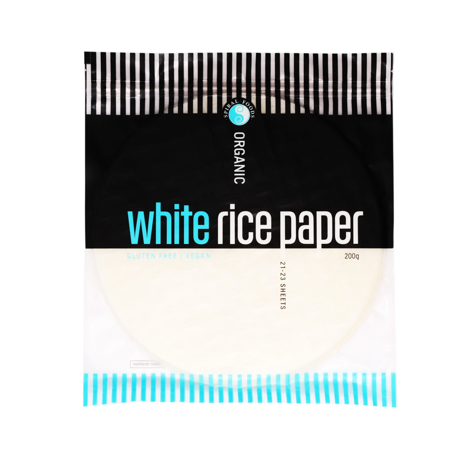 Organic White Rice Paper - Spiral Foods