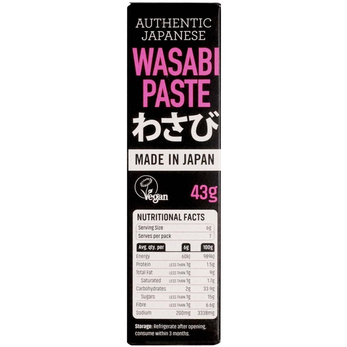 Wasabi Paste - Spiral Foods