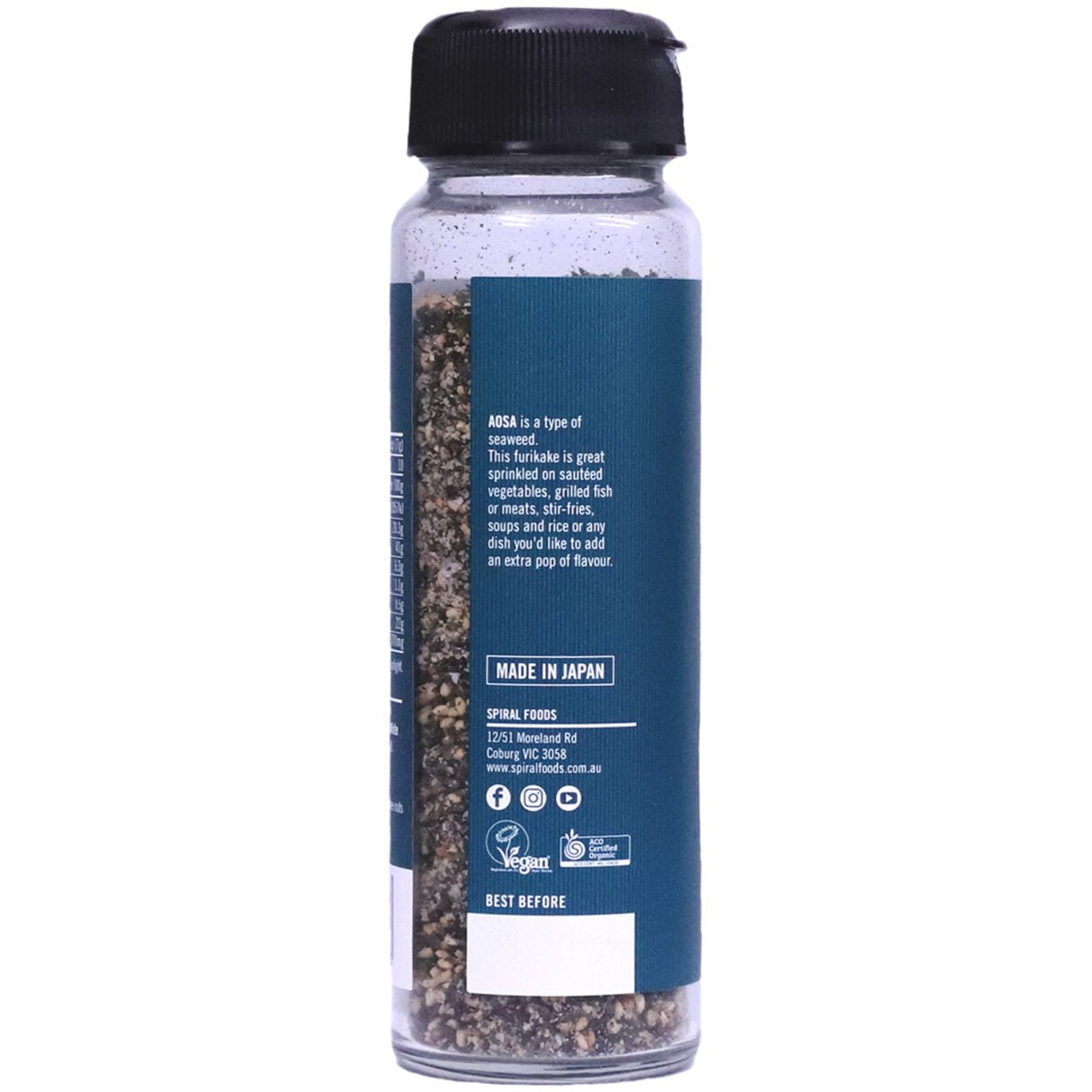 Organic Aosa Furikake - Spiral Foods