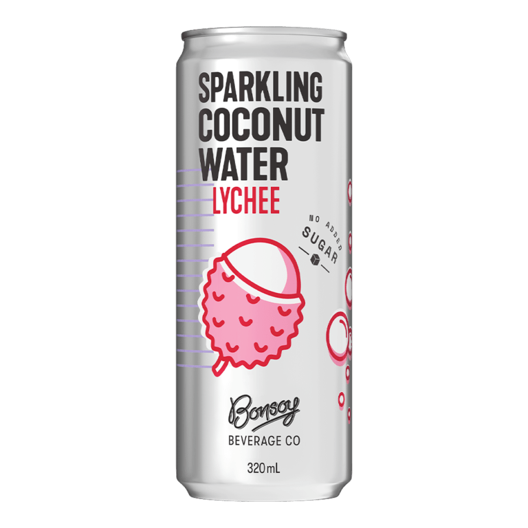 Lychee Sparkling Coconut Water - Spiral Foods