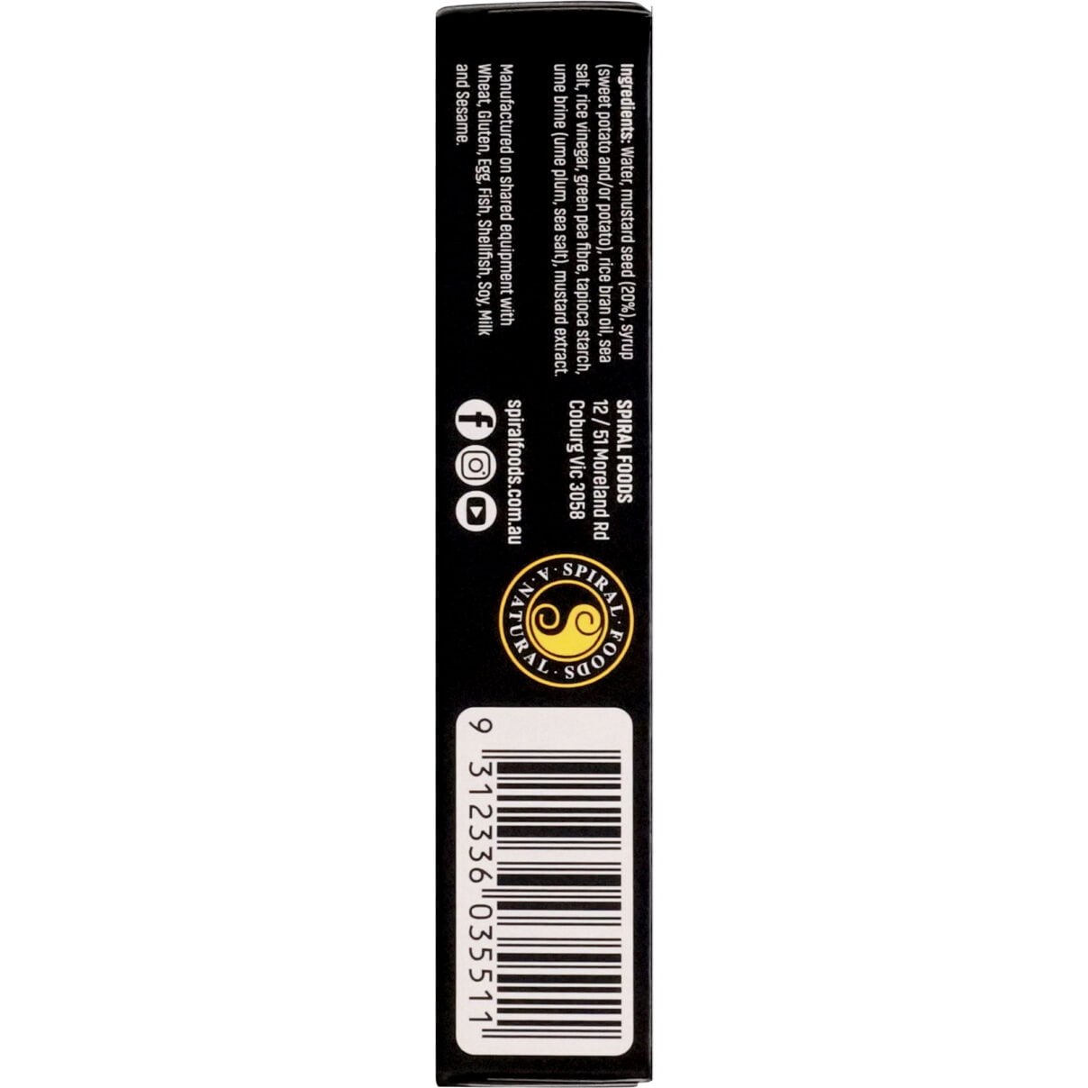 Karashi Hot Mustard - Spiral Foods