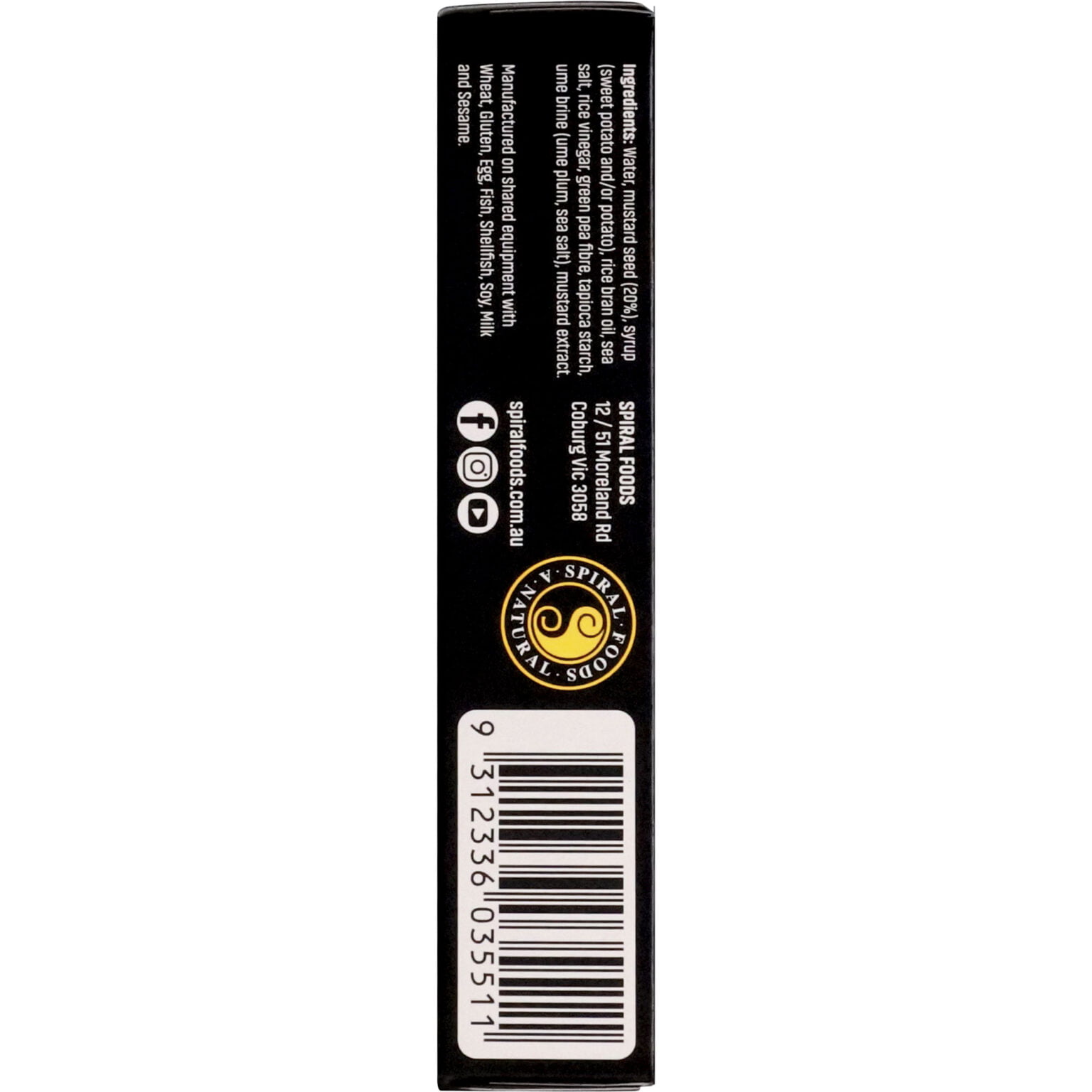Karashi Hot Mustard - Spiral Foods
